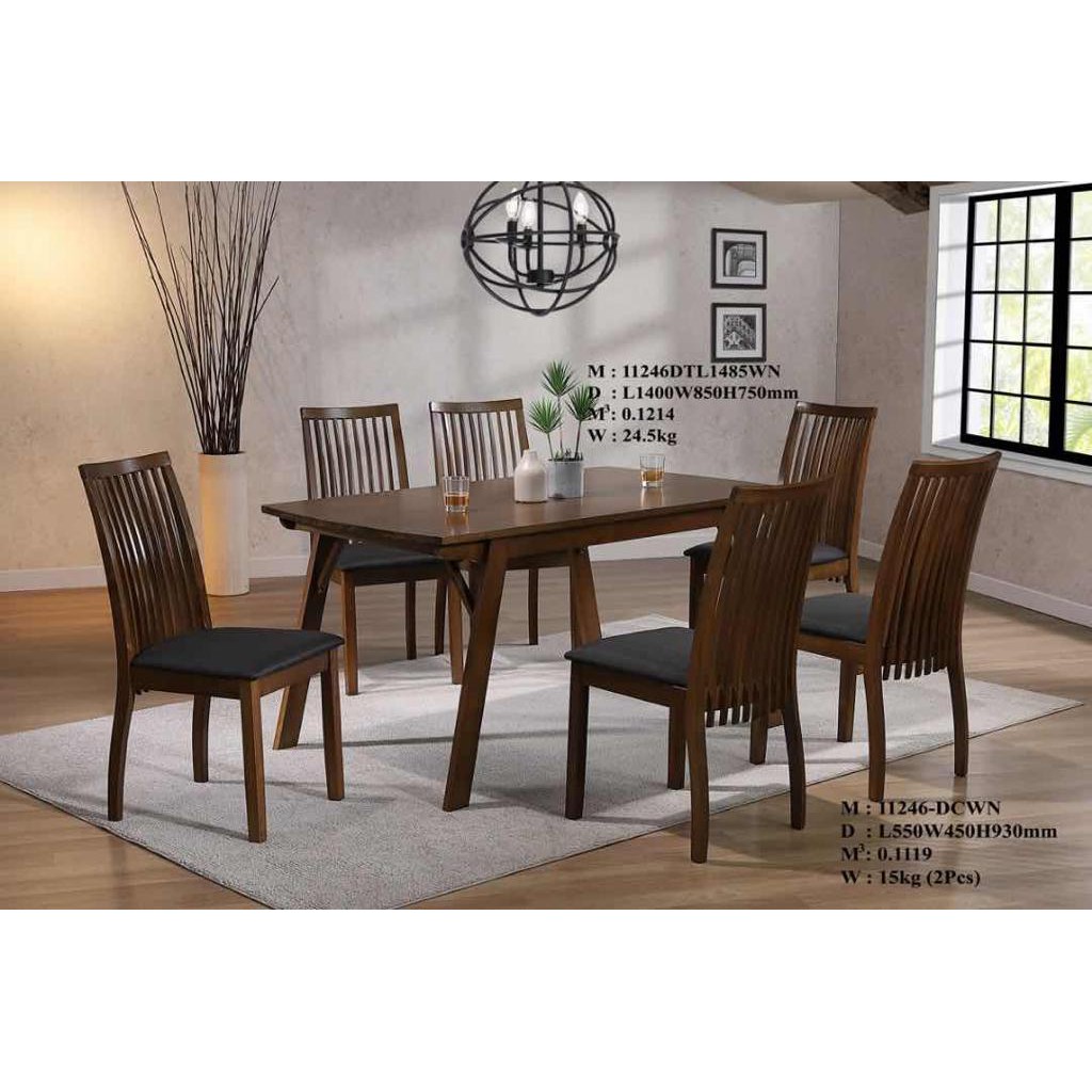 Dining Set ( 6 seater ) | Shopee Malaysia