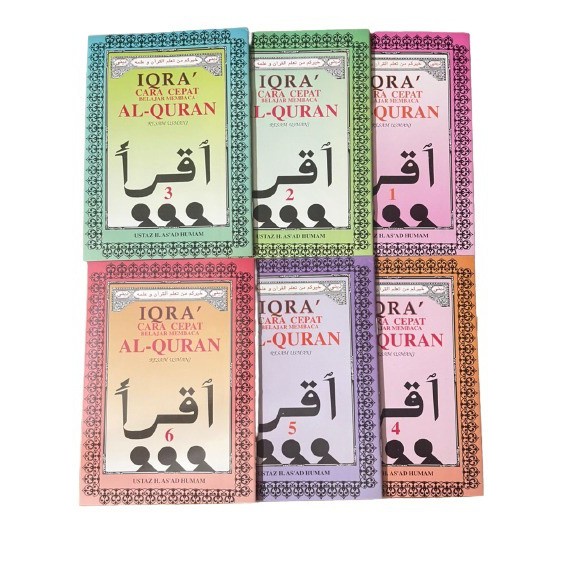 IQRA SET JILID EDISI REVISI SET JILID IQRA MURAH IQRA BACAAN MENGAJI ...