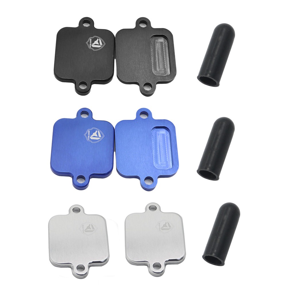 Racing Driven Exhaust Smog Block Off Plates Kit Blocker For Kawasaki ...