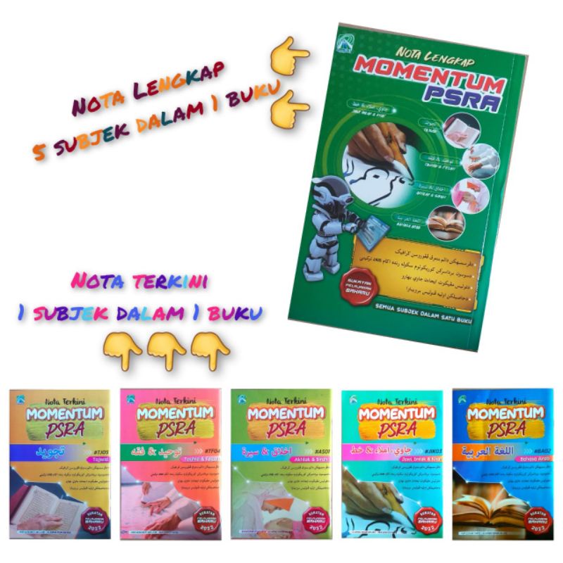 Nota lengkap / nota terkini momentum PSRA sukatan pelajaran baharu 2022 ...