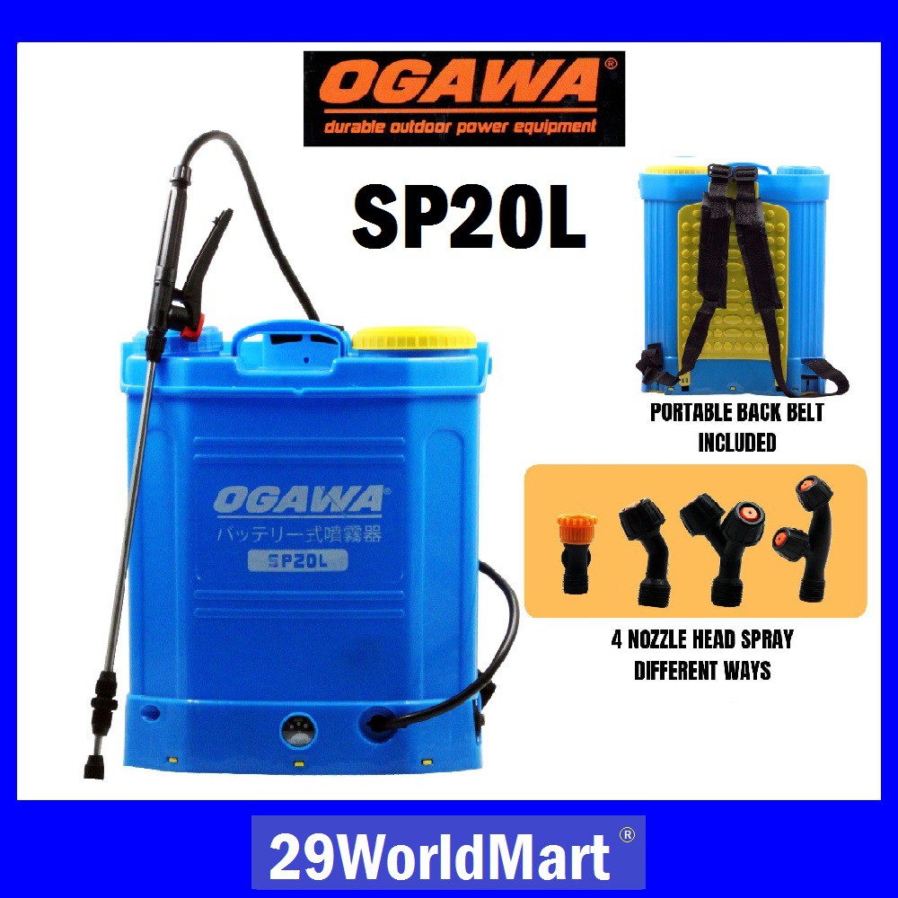 20 Liter Ogawa Pam Racun Bateri Battery Pump Knapsack Sprayer OGAWA Pam ...