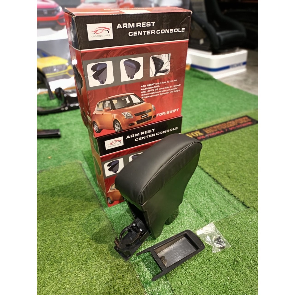 1 suzuki swift 1.5 armrest console box fit untuk semua suzuki swift 1.5 ...