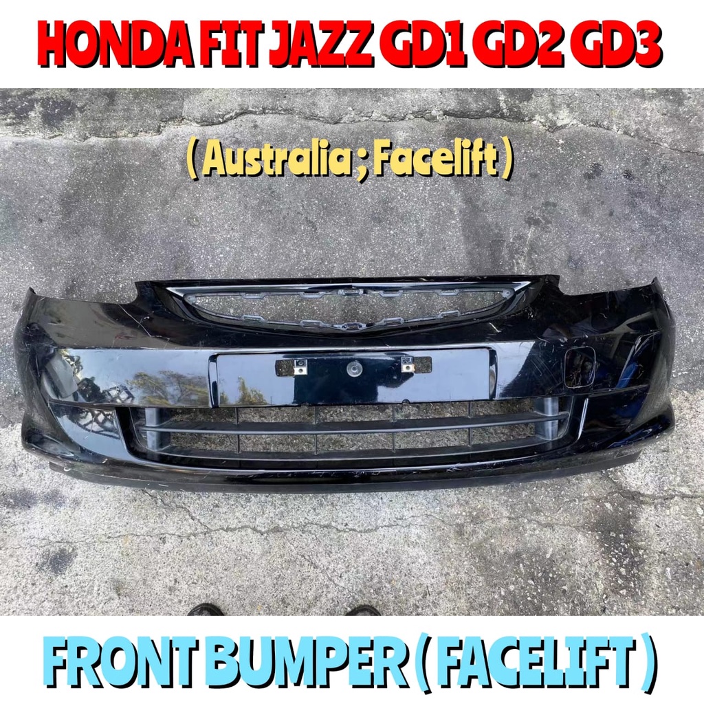Honda Fit Jazz GD1 GD2 GD3 NFL Front Bumper ( Australia ; Facelift ...