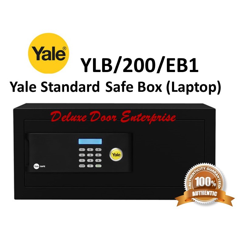 Yale Standard Safe Box (Laptop) YLB/200/EB1/safety box/safebox | Shopee ...