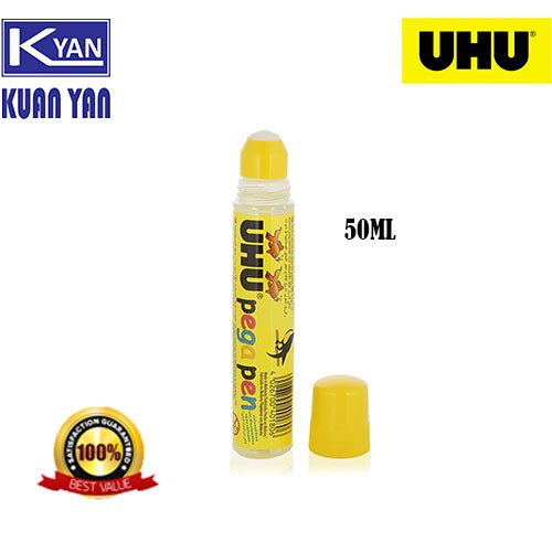 Uhu Happy Glue Pen 50ml Clear | Gam Cair Sekolah UHU 50ml | Shopee Malaysia