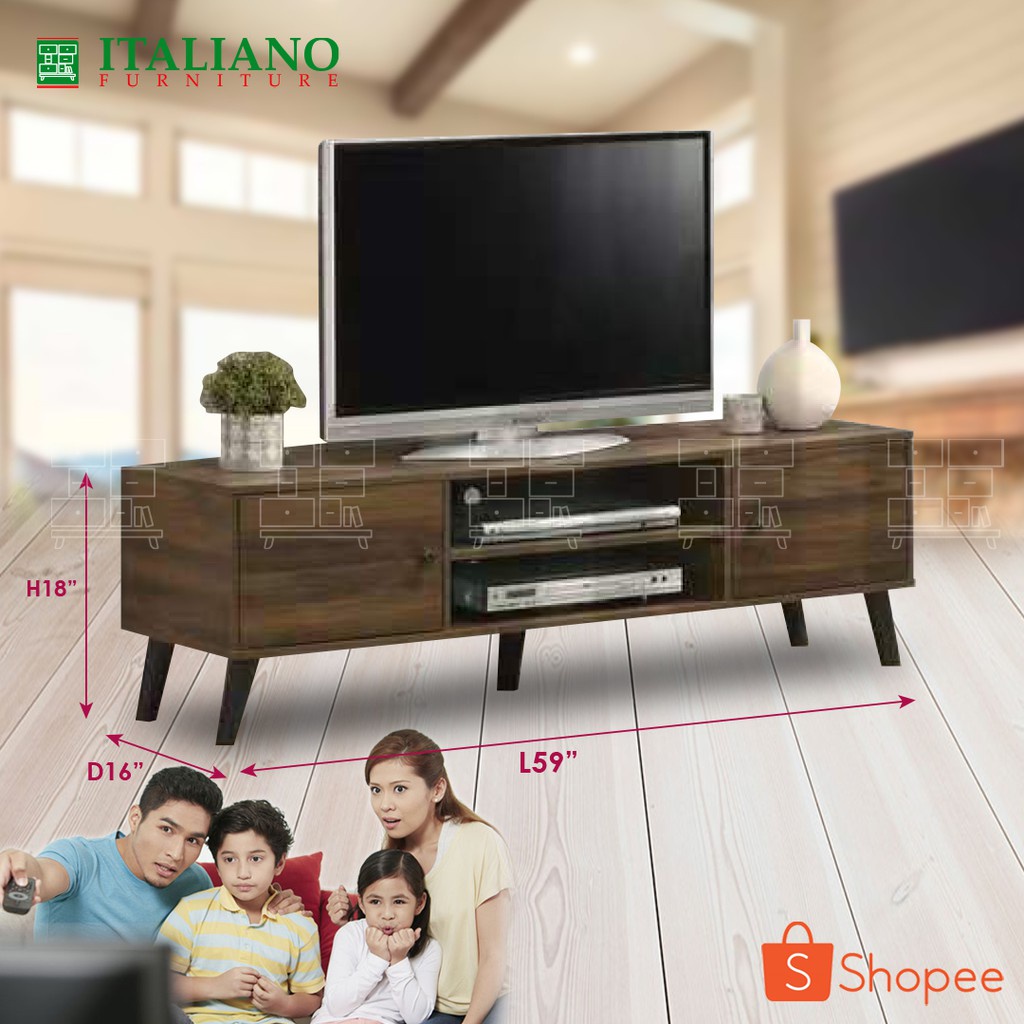 5 FEET TV Cabinet 75 inch / Scandinavian TV Cabinet / Large TV Stand ...