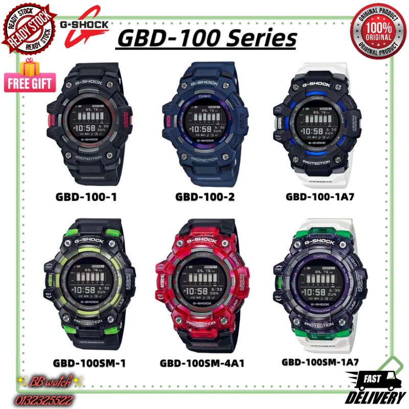 G-Shock 100% authentic GBD-100-2/GBD-100-1/GBD-100-1A7/GBD-100-2DR/GBD ...