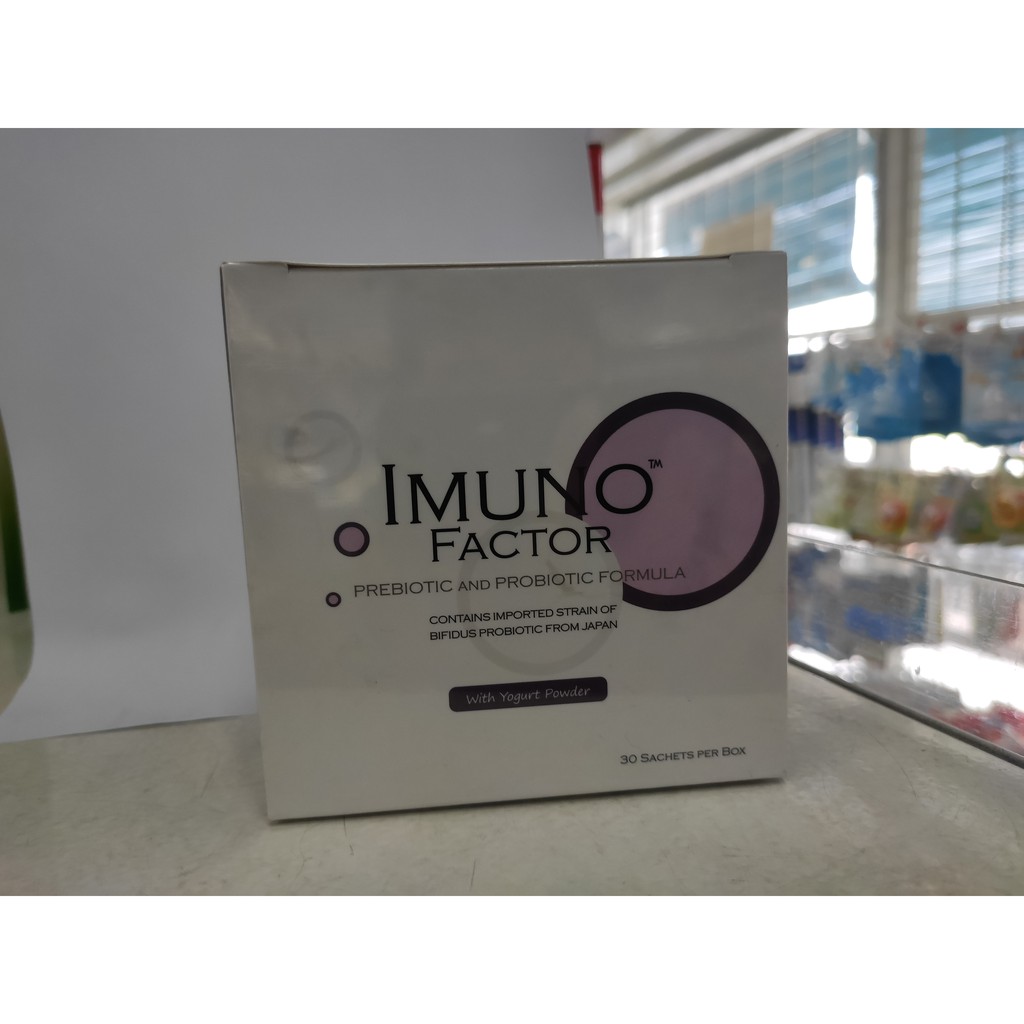 Imuno Factor Prebiotic & Probiotic Formula (30's) | Shopee Malaysia