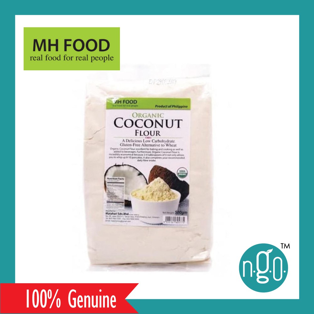 MH Food Organic Coconut Flour (500g/pack) | Shopee Malaysia