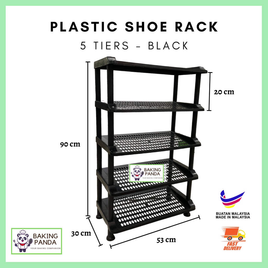 Plastic Shoe Rack / Rak Kasut / Shoes Rack / Plastik Rak Kasut / Shoe ...