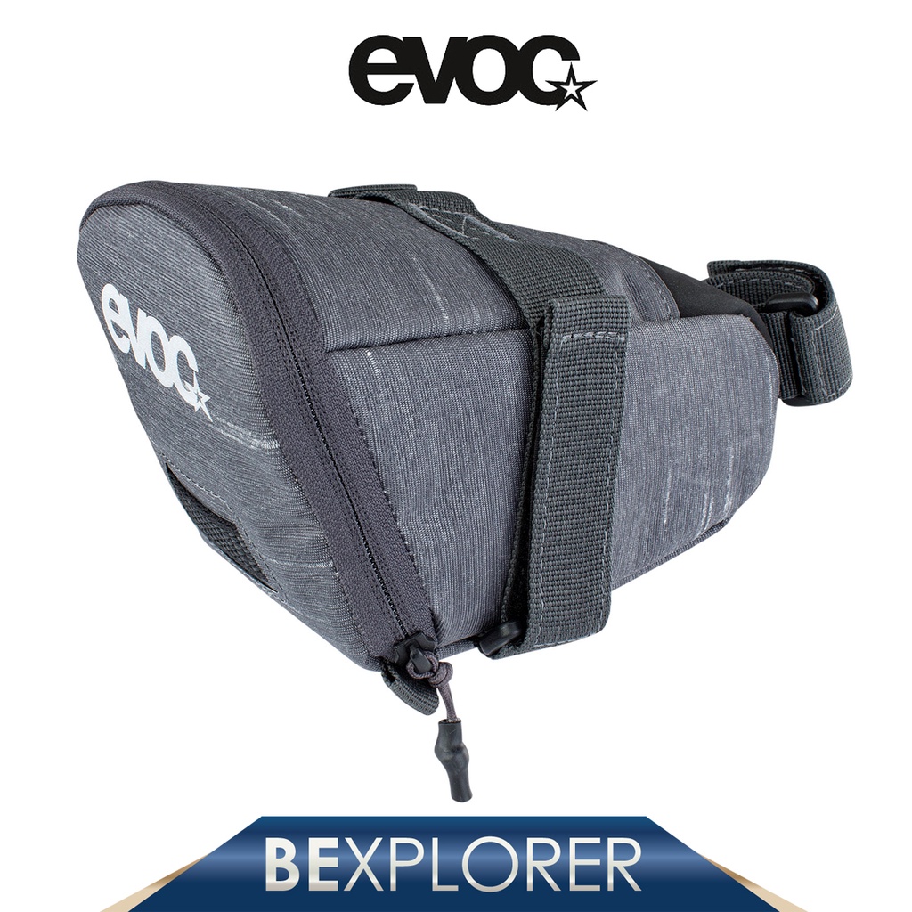 EVOC SEAT BAG TOUR Carbon Grey WATERPROOF SADDLE BAG | Shopee Malaysia