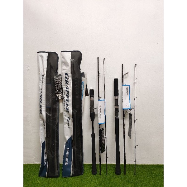 SHIMANO 21' GRAPPLER TYPE J 3 PIECE JIGGING ROD | Shopee Malaysia