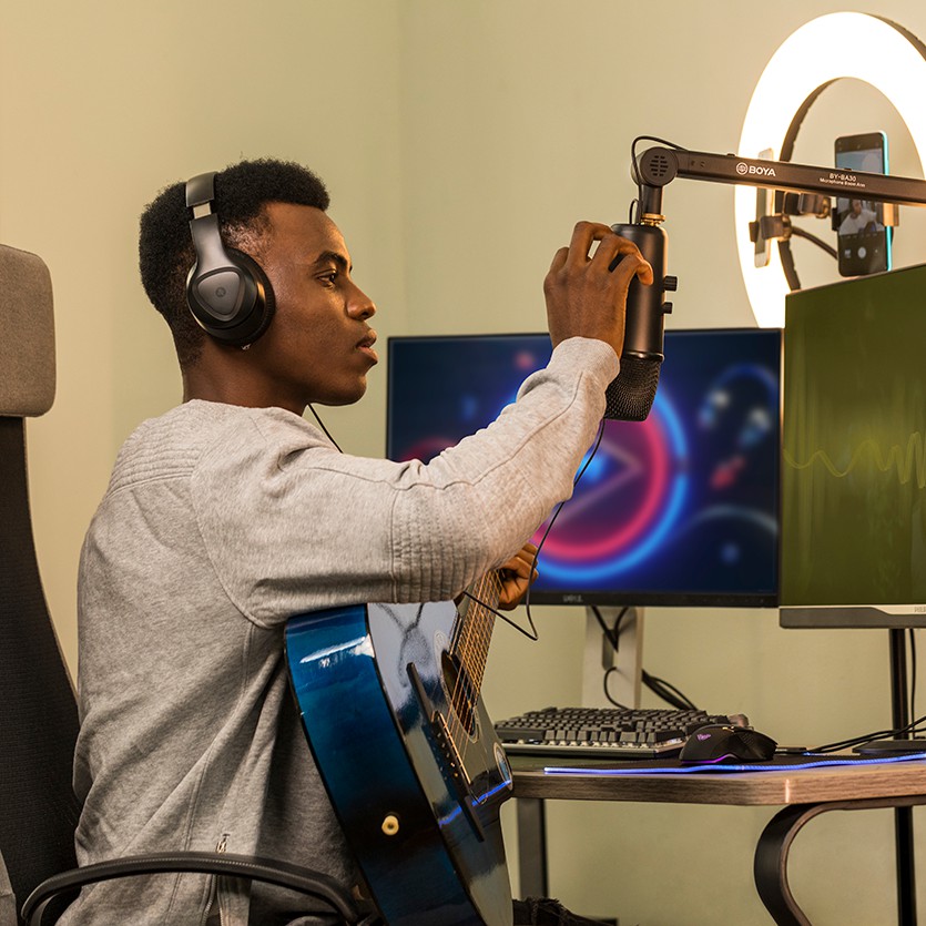 BOYA BY-PM700 USB Microphone Professional Condenser Microphone For ...