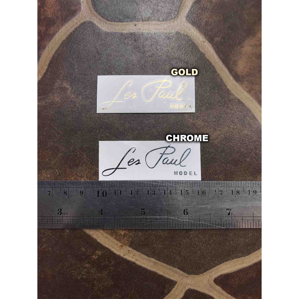 Sticker Tempel Writing Les Paul Model for Guitar Headstock Gibson Lp Sg ...