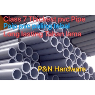 PVC PIPE (CLASS 7&6)GREY15MM(1/2"),20MM(3/4"),25MM(1"),32MM(1-1/4 ...