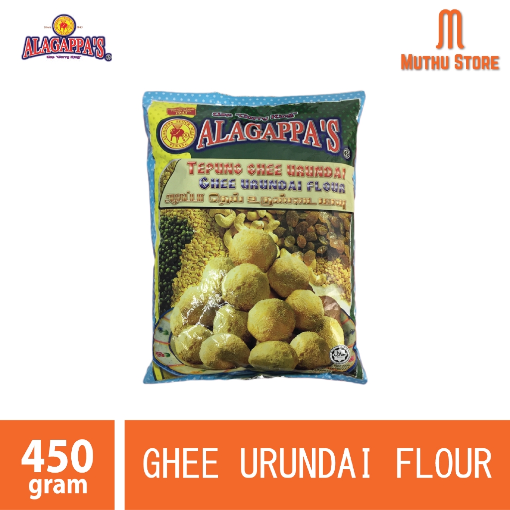 ALAGAPPAS GHEE URUNDAI FLOUR 450g | Shopee Malaysia