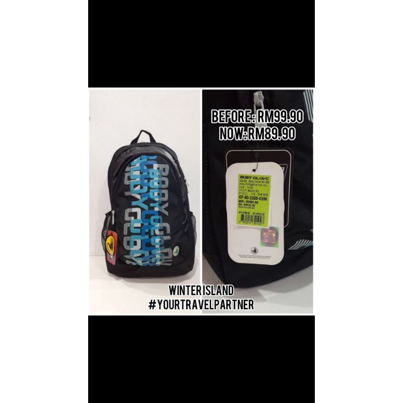 Original Body Glove Backpack | Shopee Malaysia