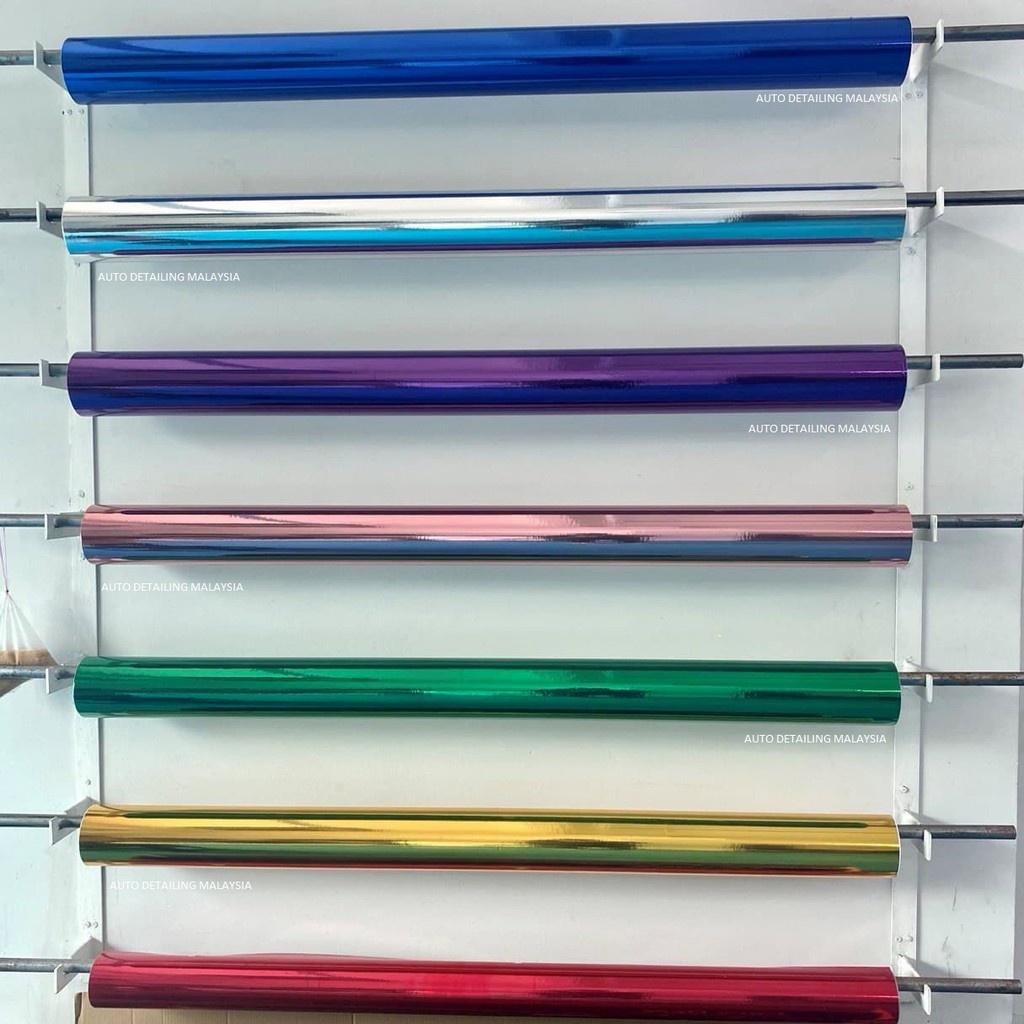 Mirror Chrome Vinyl Wrap Sticker 300CM X 150CM - Mirror Effect ...