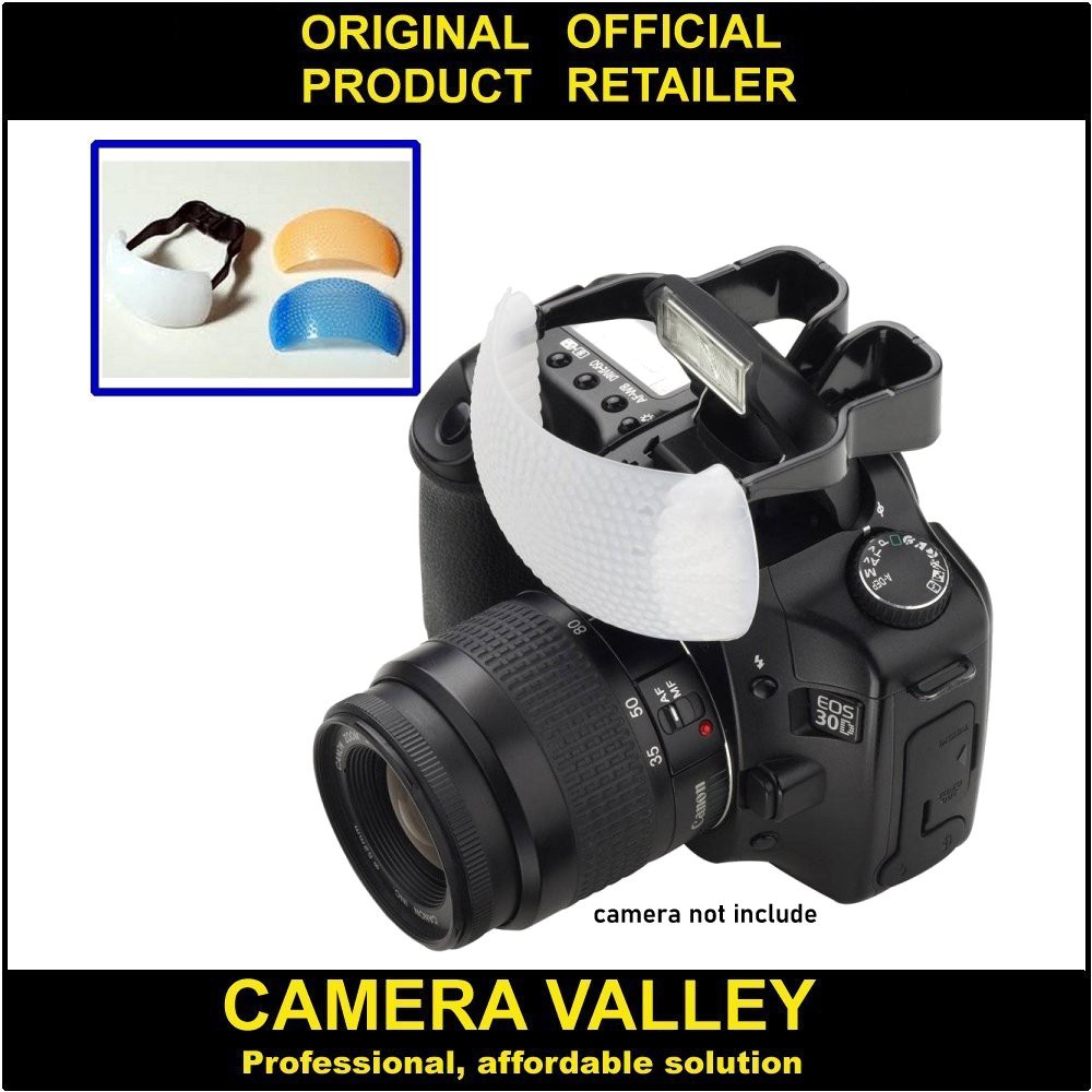 3-Color Pop Up Flash Diffuser For DSLR Camera | Shopee Malaysia