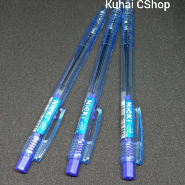 🔥PROMO🔥1pcs Nieki Ball point Pen NIEKI-309 Dustproof Protective (Blue ...