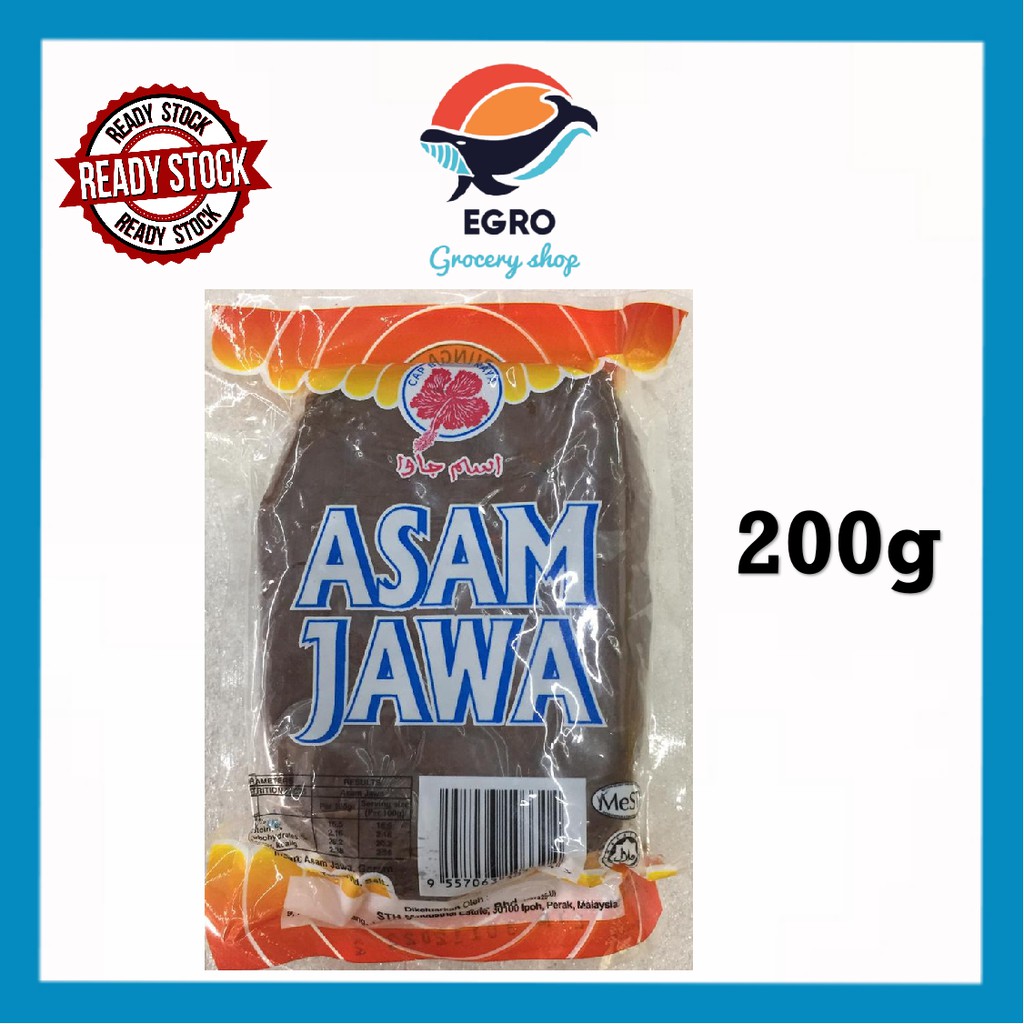 [READY STOCK] ASAM JAWA CAP BUNGA RAYA 200G | Shopee Malaysia