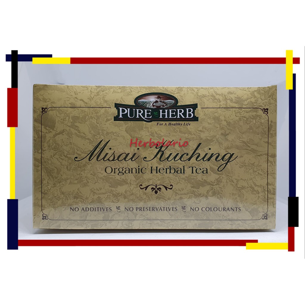 【Ready Stock】Pure Herb Misai Kuching Organic Herbal Tea 猫鬚草有机健康茶 （3gx40 ...