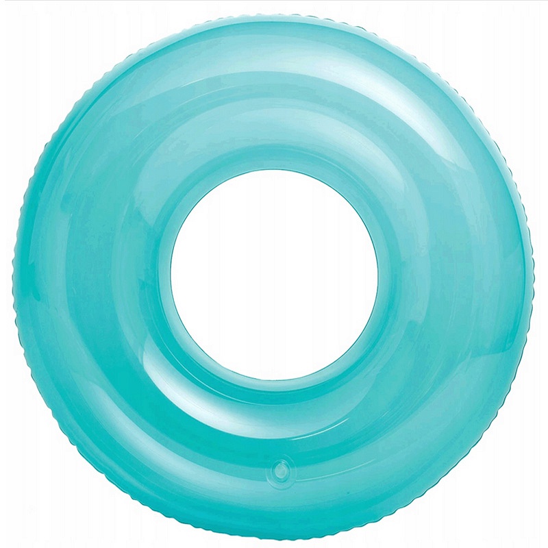 INTEX 59260 3Color 76CM Transparent Tube Swimming Pool Ring Floaties ...