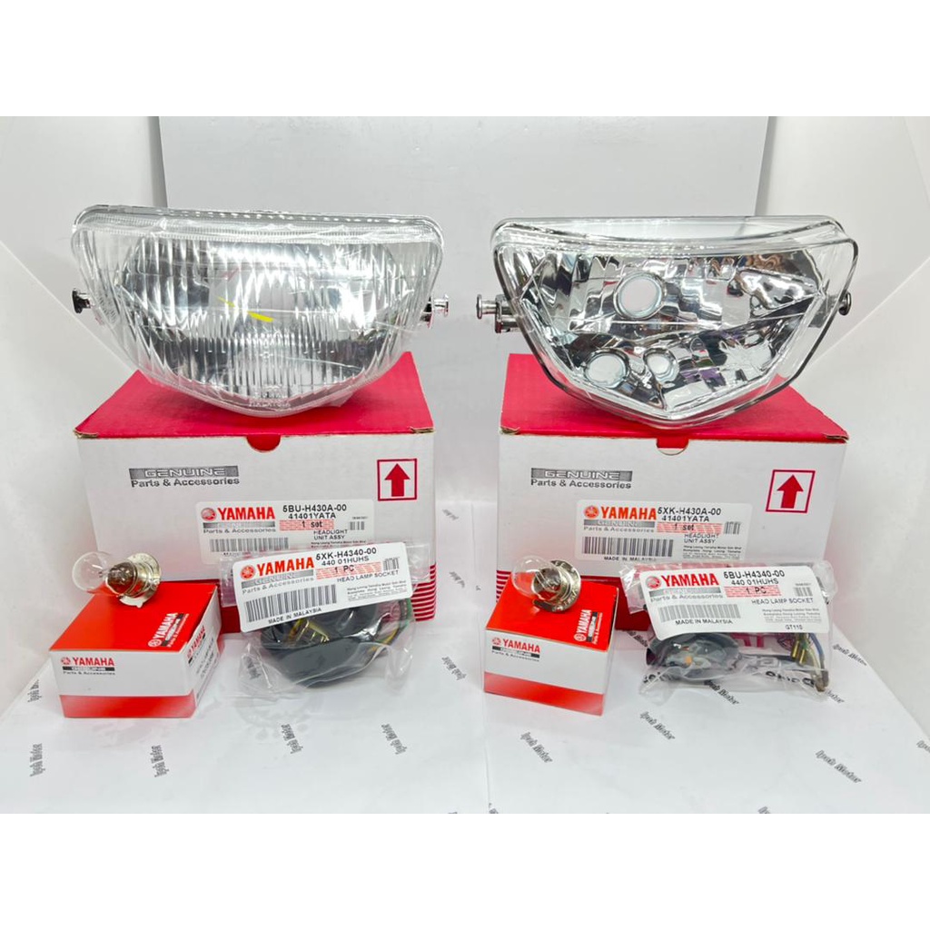 Y125ZR Y125Z Y125 HEAD LAMP LAMPU DEPAN LAMPU MENTOL HEAD LAMP SOCKET HEADLAMP LAMPU DEPAN ...