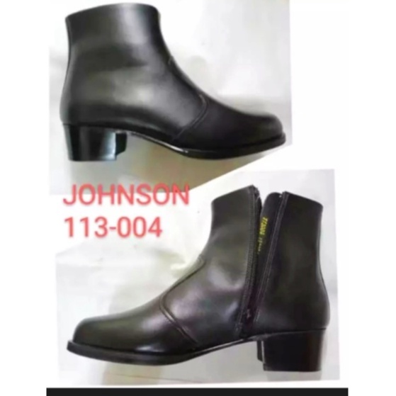 ORIGINAL BY JOHNSON (JS113-004) {{{KASUT KULIT ASLI 📢📢 JOHNSON BOOTS 1 ...