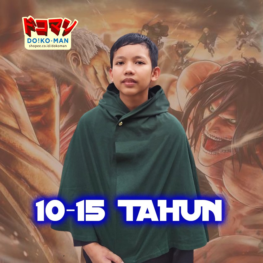 Robe Aot Size Children / Teens (scouting Legion Attack On Titan ...