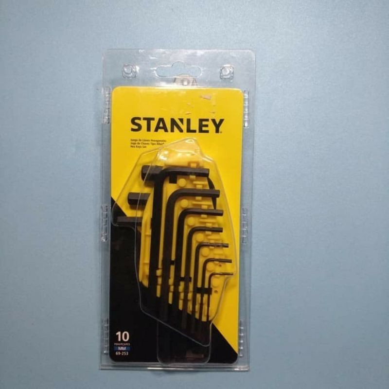 Stanley L Key 10 Pcs Hex Key Set 69-253 | Shopee Malaysia