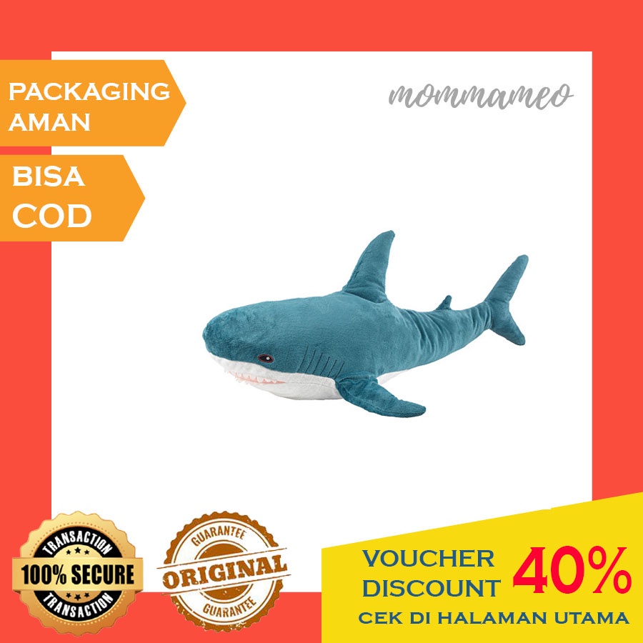 Blahaj Stuffed / Shark Dolls For Children Birthday Gift, 100 cm ...