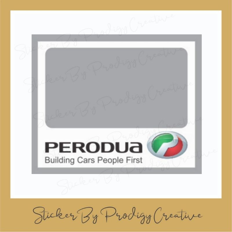 Stiker Roadtax PERODUA Pelapik Road Tax Malaysia Car Sticker | Shopee ...
