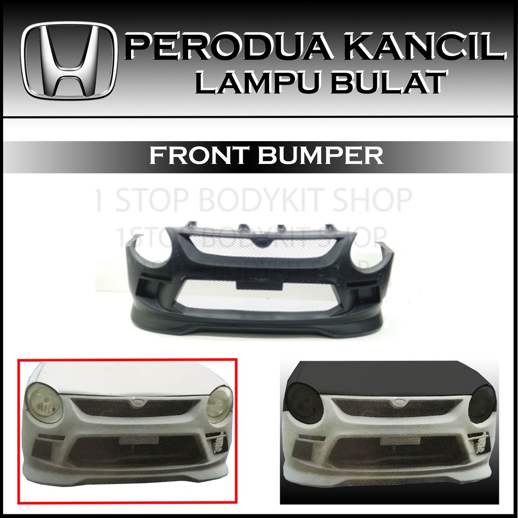 PERODUA NEW KANCIL(LAMPU BULAT)FRONT BUMPER/REAR BUMPER(G CONPECT,MINI ...