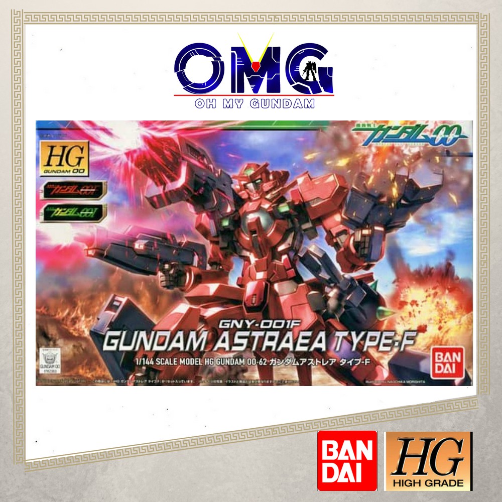 Bandai HG Gundam Astraea Type F 60652 1/144 1 144 OMG 62363 HG Astraea ...