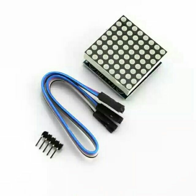 Arduino 8x8 Dot Matrix Red Colour LED Display with Jumper Wire | Shopee ...