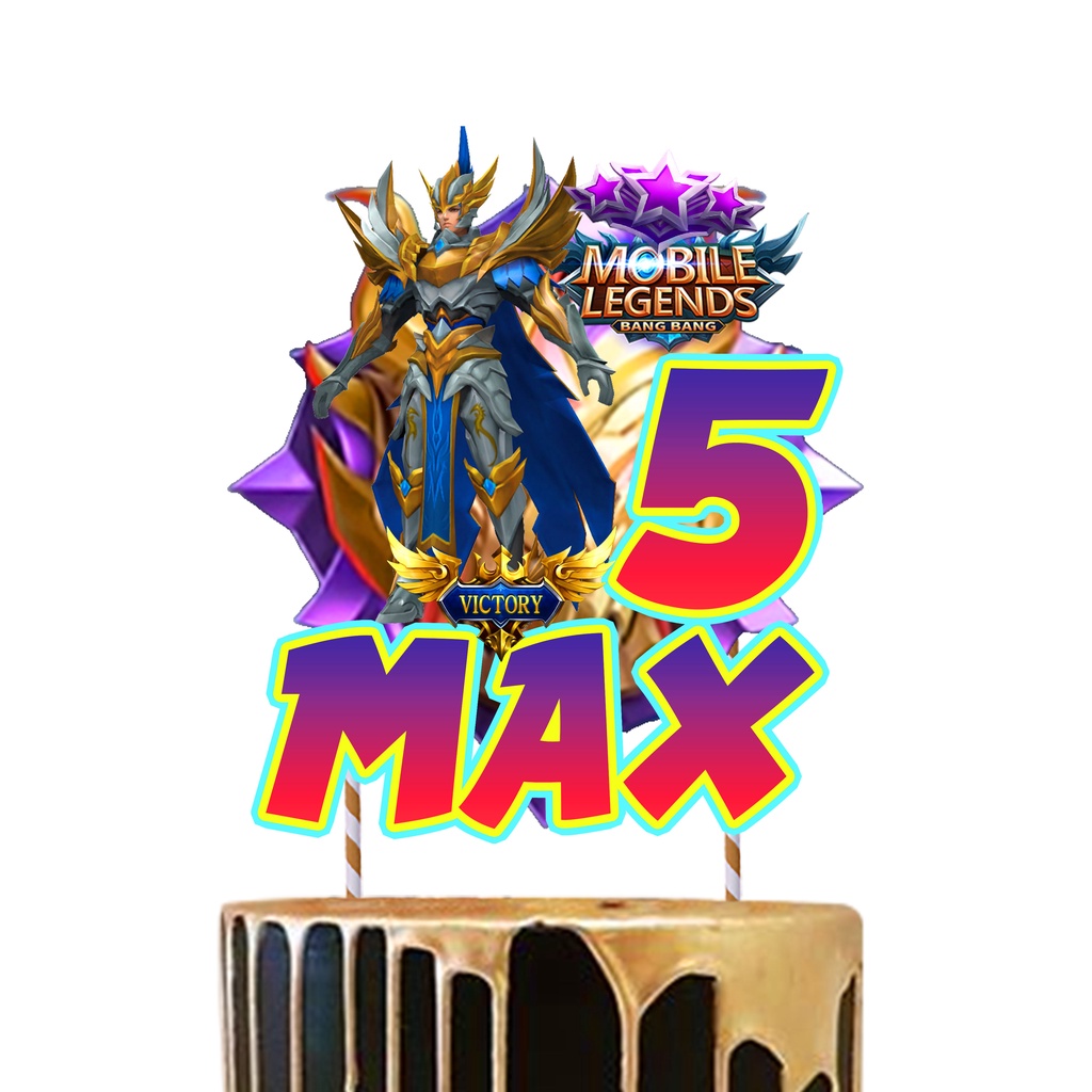 MOBILE LEGENDS CAKE TOPPER | Shopee Malaysia