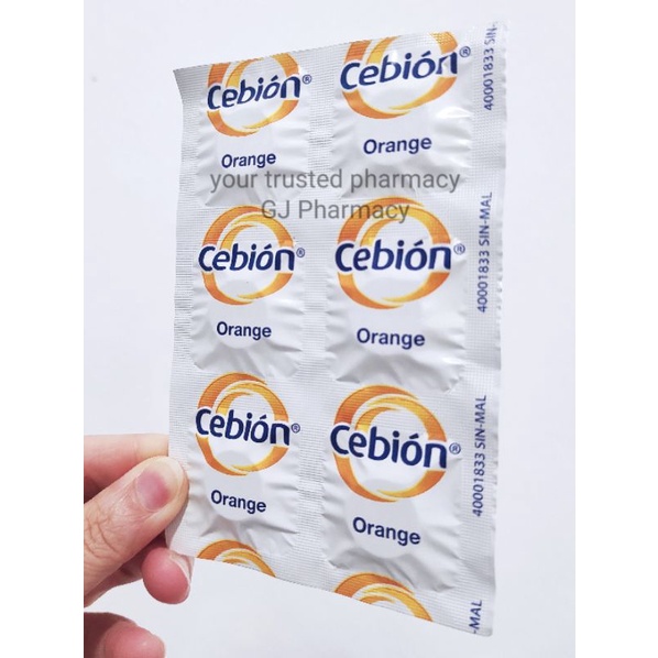 CEBION Vitamin C Chewable 500mg 6s/30s Vitamin C Kemam CEBION 500mg ...