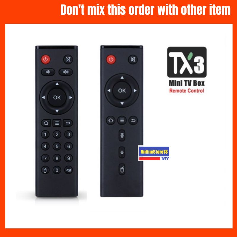Remote Control For TX3 mini Tx6 Remote Control | Shopee Malaysia