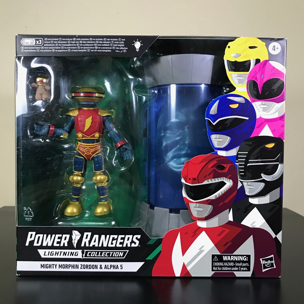 Power Rangers Mighty Morphin Lightning Collection Zordon & Alpha 5 ...