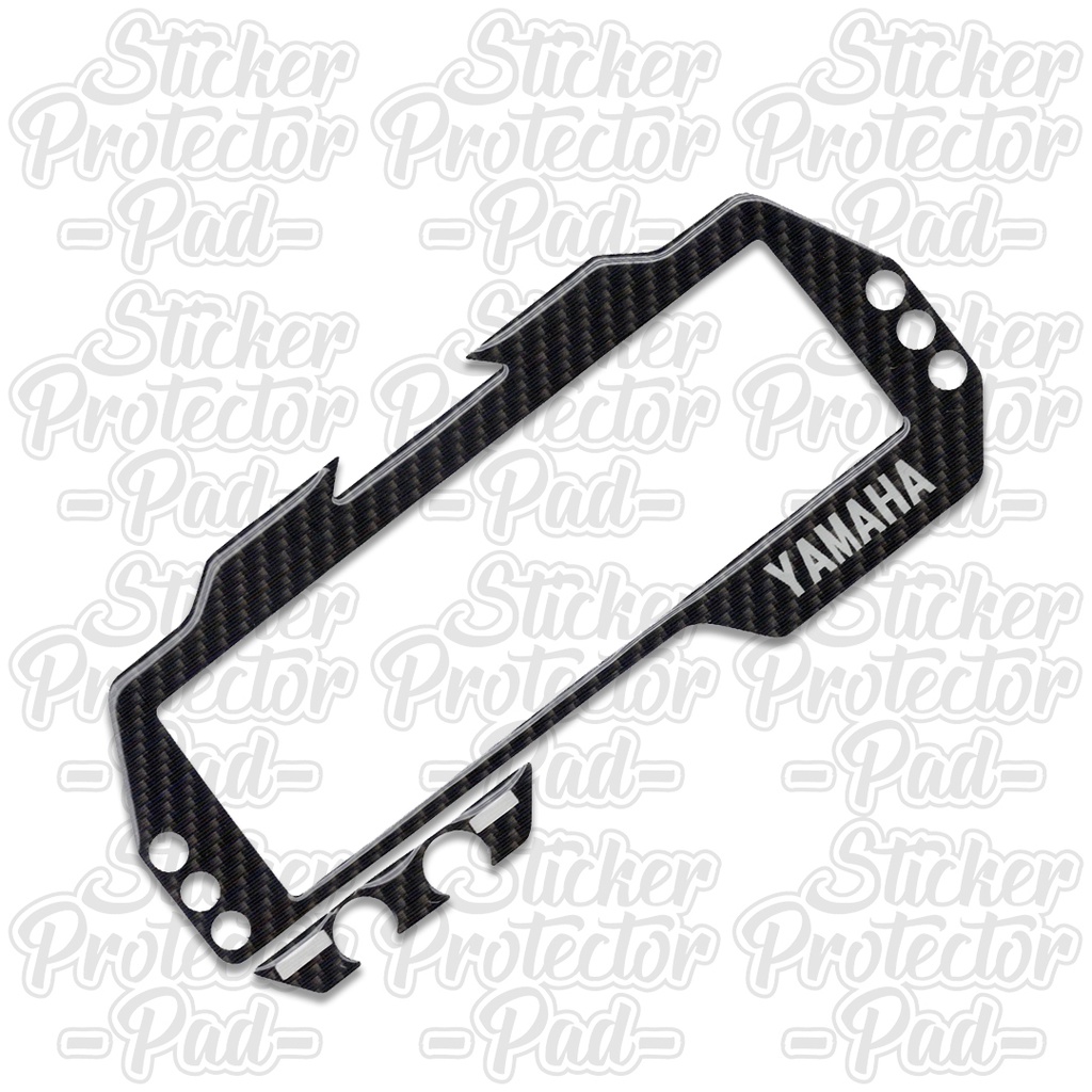 Embossed sticker for yamaha R15 v3 new vixion R mt15 carbon speedometer ...