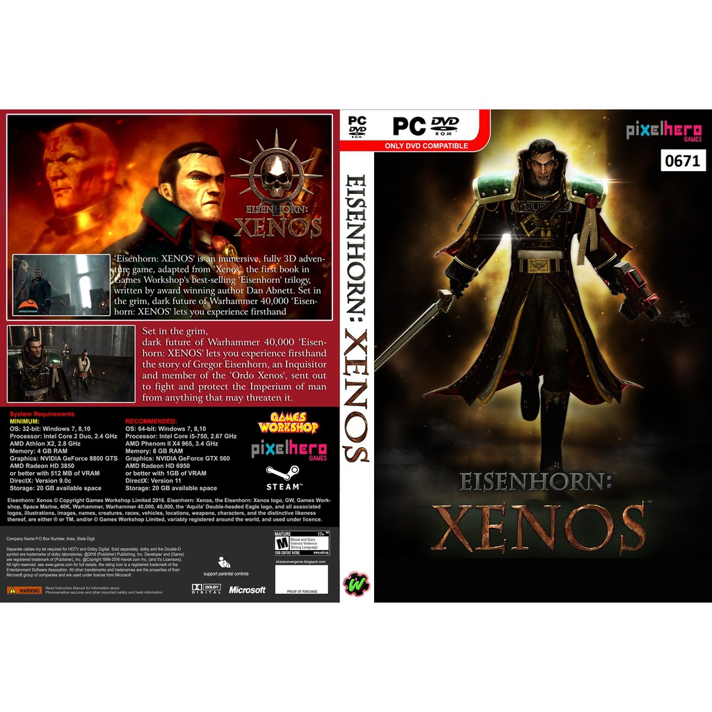 (PC) Eisenhorn XENOS | Shopee Malaysia