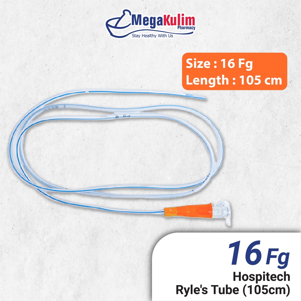 Hospitech Ryle's Tube - 6 Sizes To Choose | Shopee Malaysia