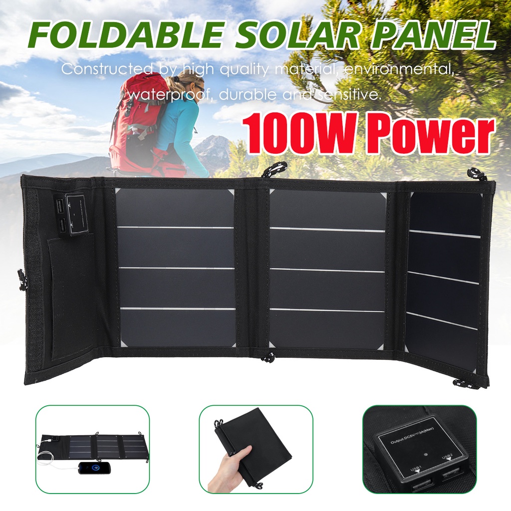 6V Folding Solar Panel Solar Cell Portable Sun Power Waterproof ...