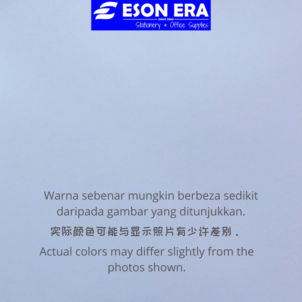 [Part1/2] Manila Card Pastel Colour 160gsm 20"x25" Kad Manila Kertas ...
