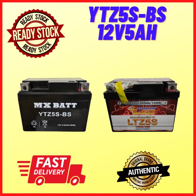 🔥READY STOCK🔥 bateri YTZ5S BATTERY LTZ5S GEL THAILAND | Shopee Malaysia