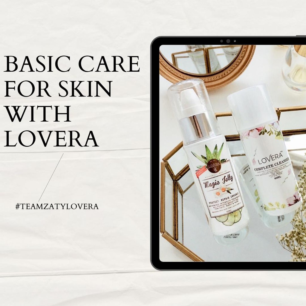 Basic Set Treatment Lovera 💯 Original from HQ Magic Jelly and Lovera ...