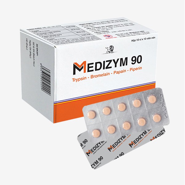 Medizym 90 – Supports reducing swelling, sore throat and respiratory ...