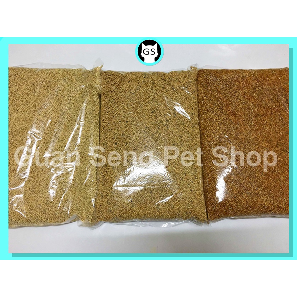 Bird Food / Sambau Putih / Kambu / Makanan Burung Merbok Terkukur Baji ...