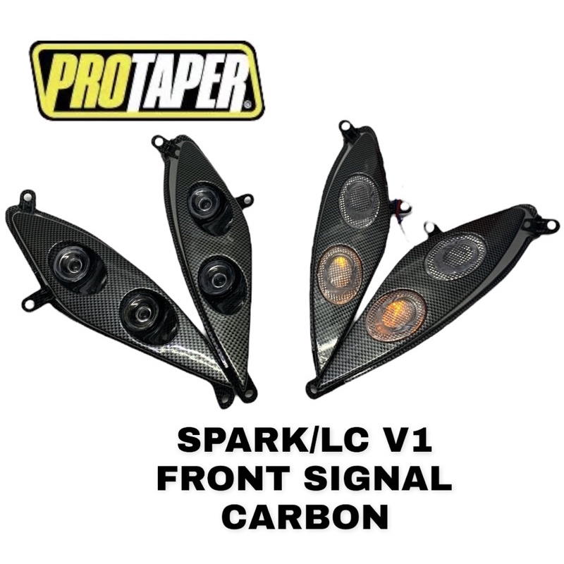PROTAPER LC135 V1 FRONT SIGNAL CARBON SET | Shopee Malaysia